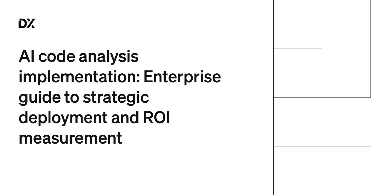 AI code analysis implementation: Enterprise guide to strategic ...