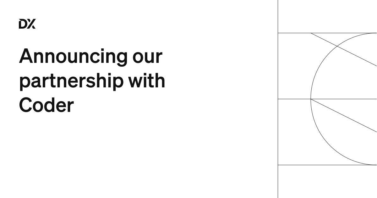 Announcing our partnership with Coder