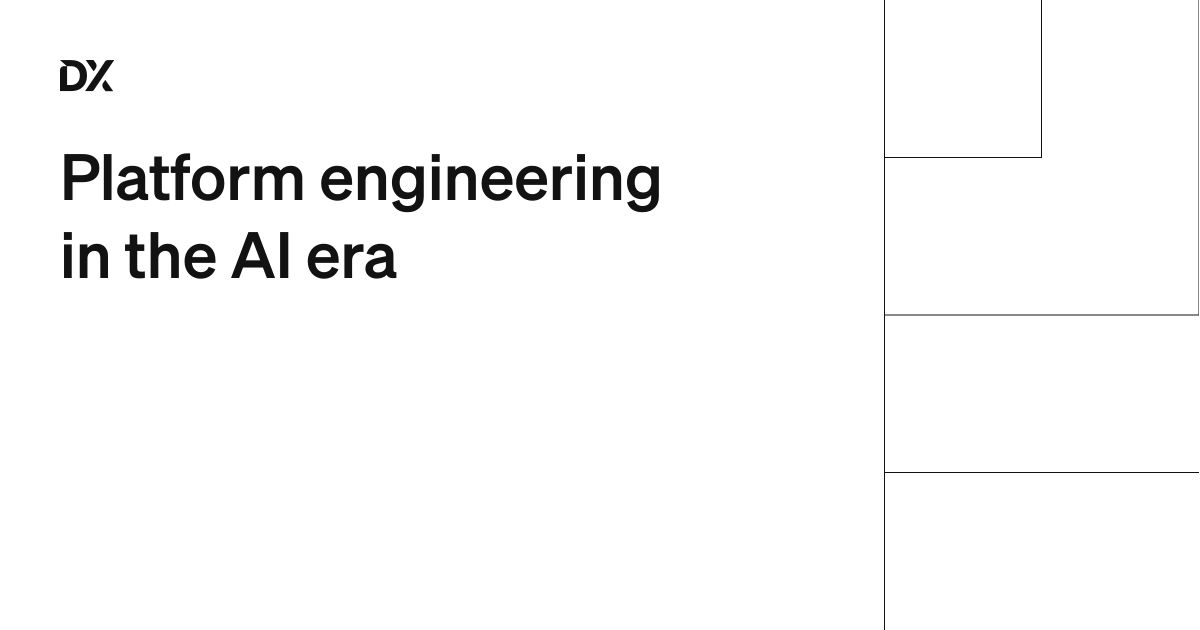 Platform engineering in the AI era