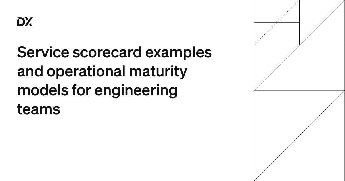 Service scorecard examples and operational maturity models for ...