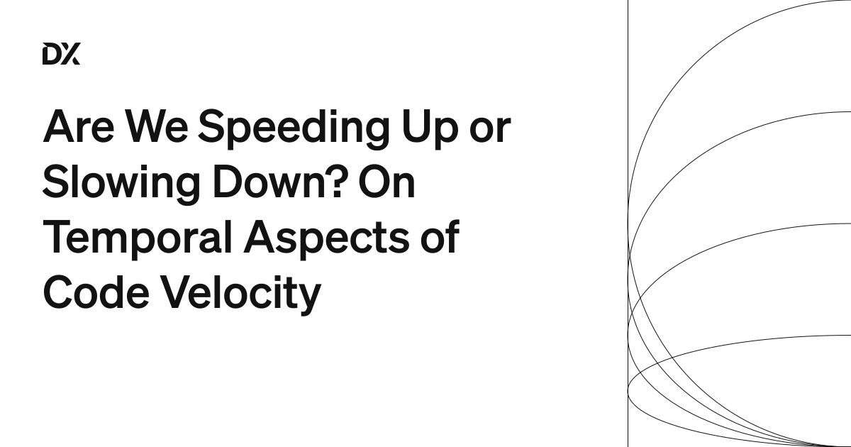Are We Speeding Up or Slowing Down? On Temporal Aspects of Code Velocity