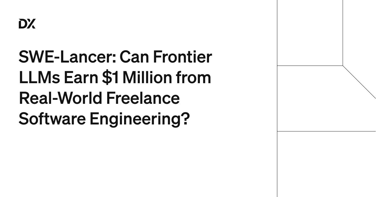 SWE-Lancer: Can Frontier LLMs Earn $1 Million from Real-World Freelance ...