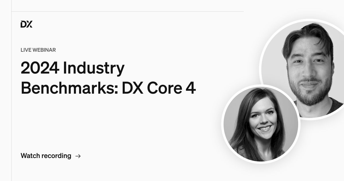 2024 Industry Benchmarks: DX Core 4