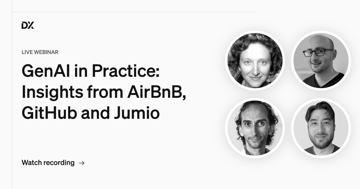 GenAI in Practice: Insights from AirBnB, GitHub and Jumio
