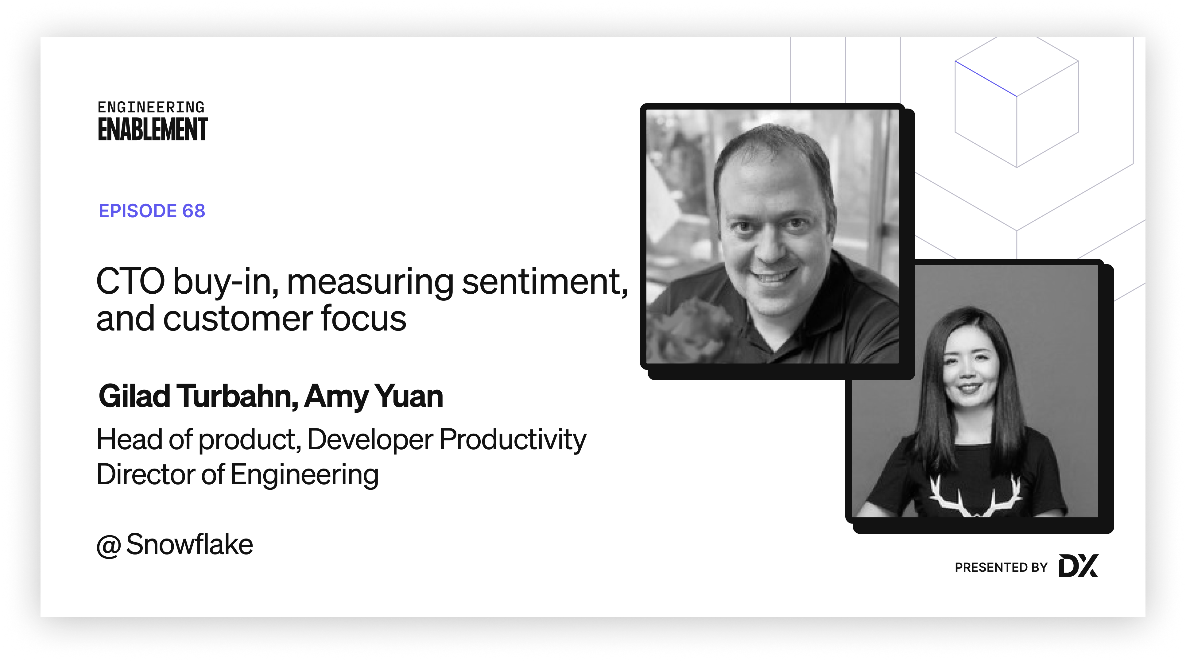 CTO buy-in, measuring sentiment, and customer focus